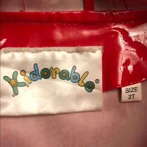 Kidorable | Jackets & Coats | Kidorable Rain Coat Rain Boots | Poshmark